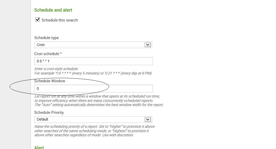 Solved: What does the Schedule Window option for an Alert ... - Splunk ...