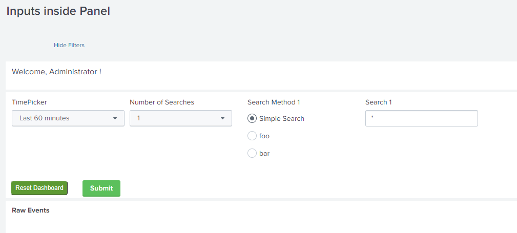 Solved How Do I Place A Panel Row At The Top Of My Spl Splunk