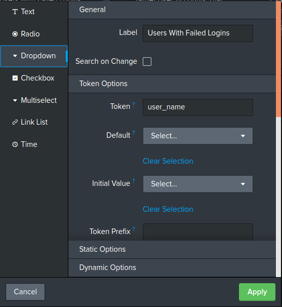 Solved How To Set A Splunk Token In A Search Query Splunk Community