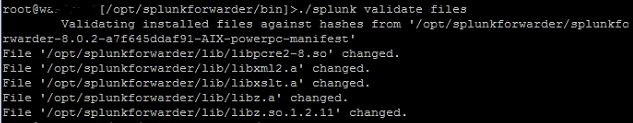 Splunk Universal Forwarder On AIX Fails To Start A... - Splunk Community