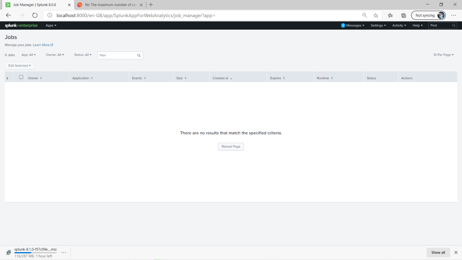 Solved The Maximum Number Of Concurrent Historical Search Splunk