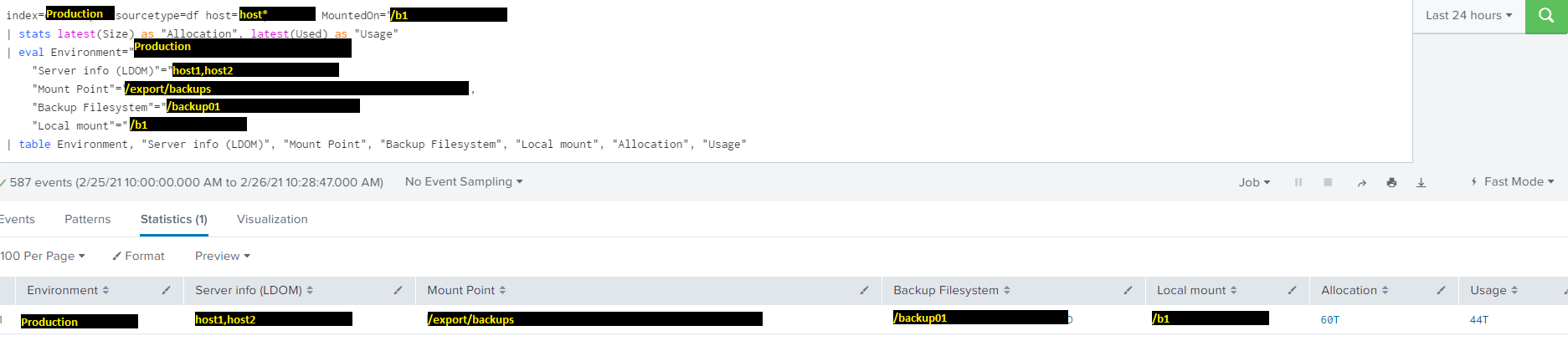 Insert results of subsearch as single column in ta... - Splunk Community