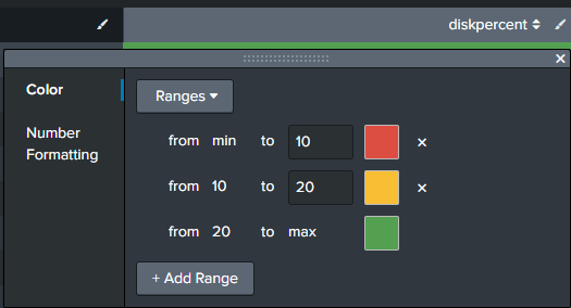 Solved: How to change font color based on a condition for ... - Splunk Community