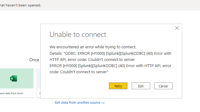 How to Power Bi integration with Splunk- Getting E... - Splunk Community