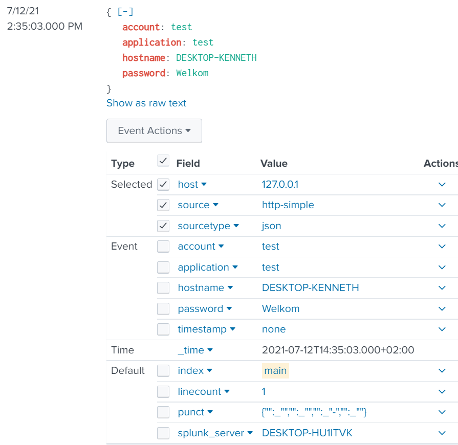 Solved Comsplunkindexsubmit With A Json Is Not Recog Splunk