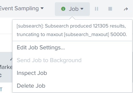 How to increase the subsearches maxout limit ? - Splunk Community