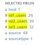 Creating Pie Chart with three separate fields and ... - Splunk Community