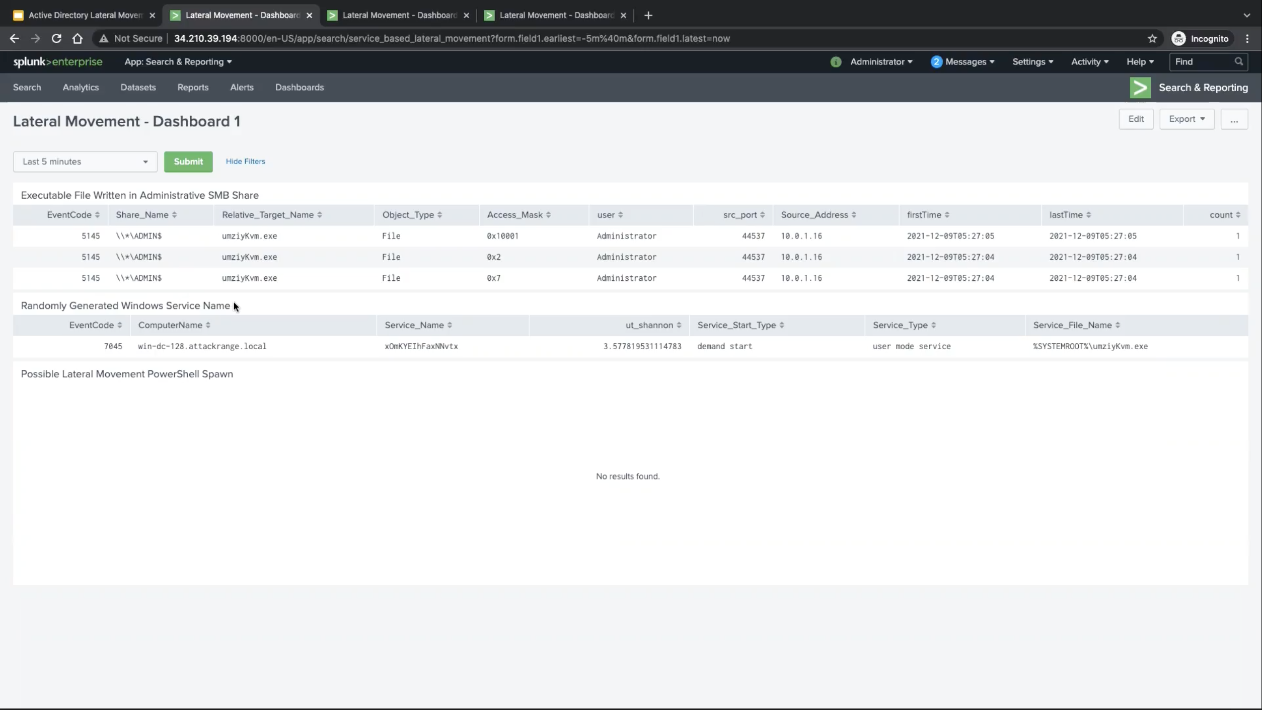 Detecting Lateral Movement with Splunk - Splunk Community