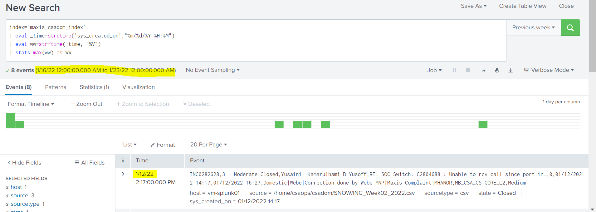 How To Extract The Timestamp From Csv File Splunk Community