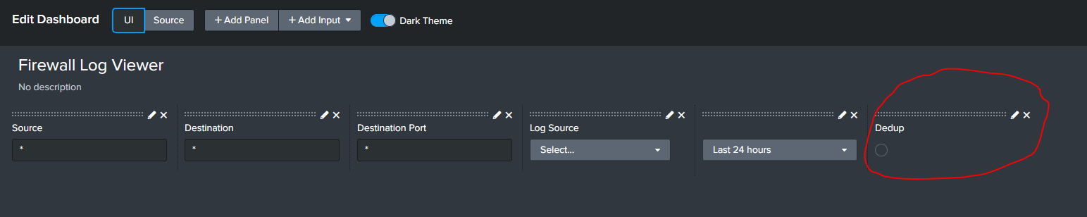 Help Creating Form Dedup Radio Button Splunk Community