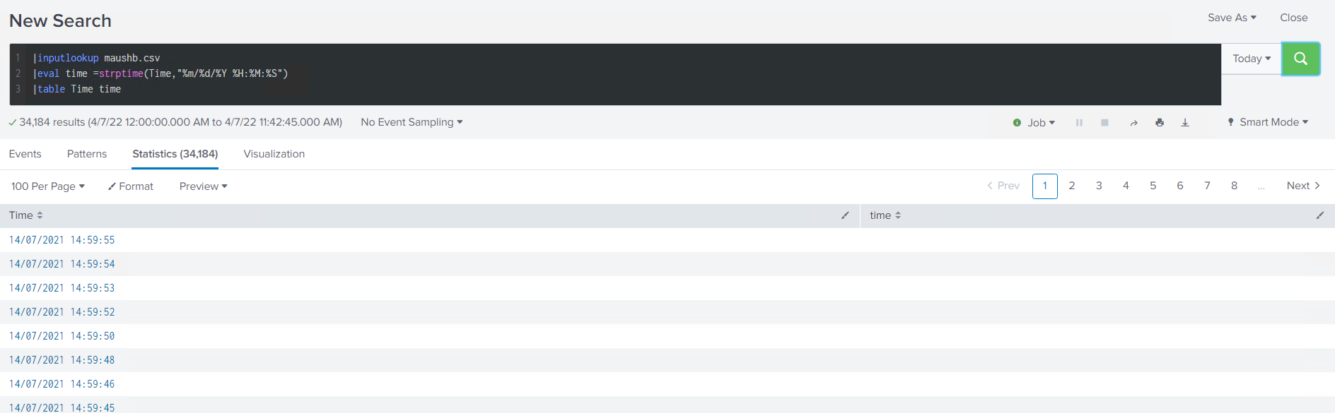How To Convert Time From An Upload Csv To Splunk R Splunk Community