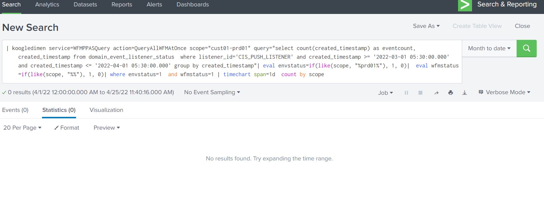 How To Do Timechart Implementation With Db Sql Que Splunk Community