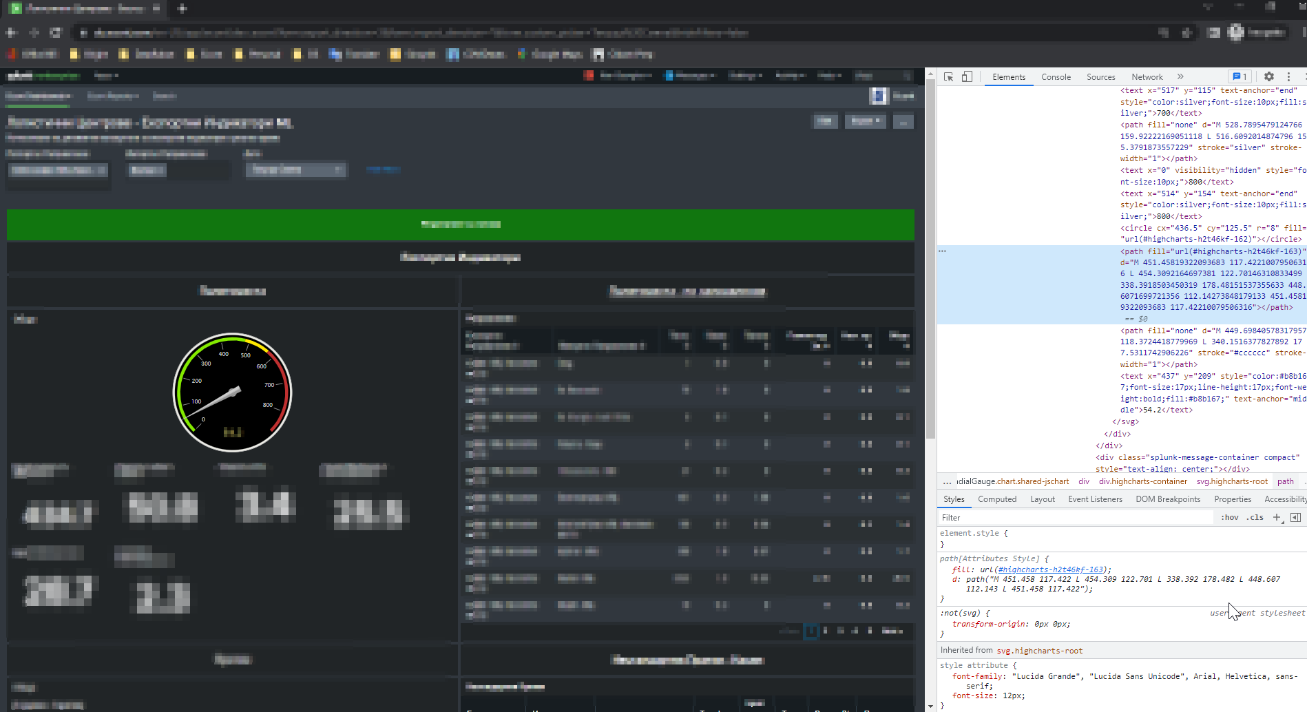 Radial Gauge needle not positioning correctly afte... - Splunk Community
