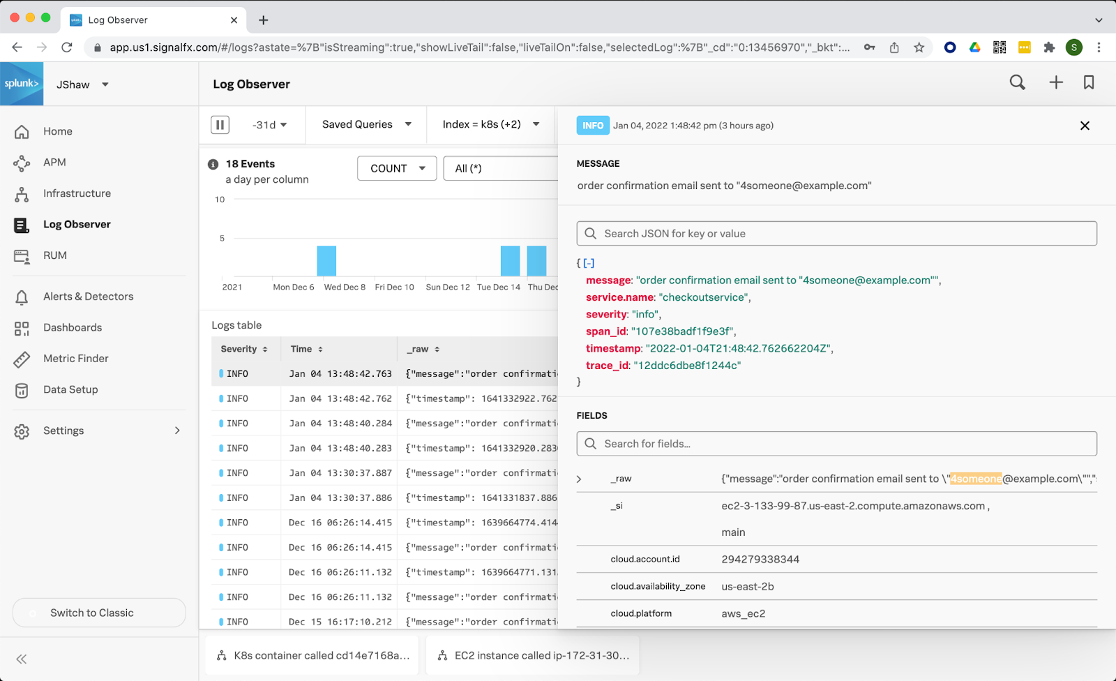 Explore Splunk Cloud Data in Splunk Observability ... - Splunk Community