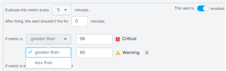 Why Can I Not Set Decimal Numbers As Threshold Val Splunk Community