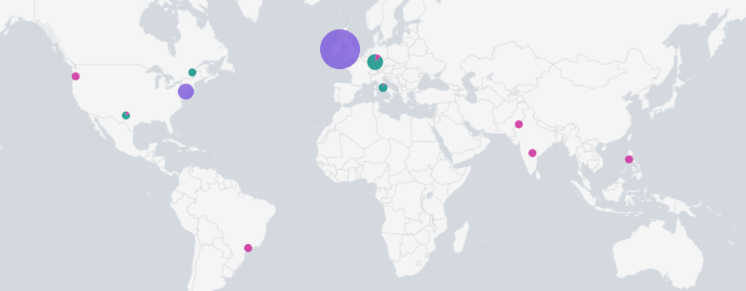 Why are there differences in Cluster Map visualiza... - Splunk Community