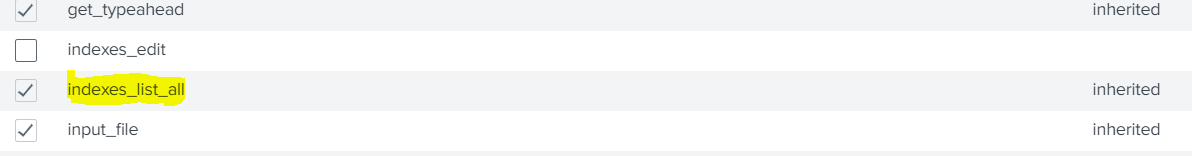 Solved: What is the role capability required to view all t... - Splunk ...