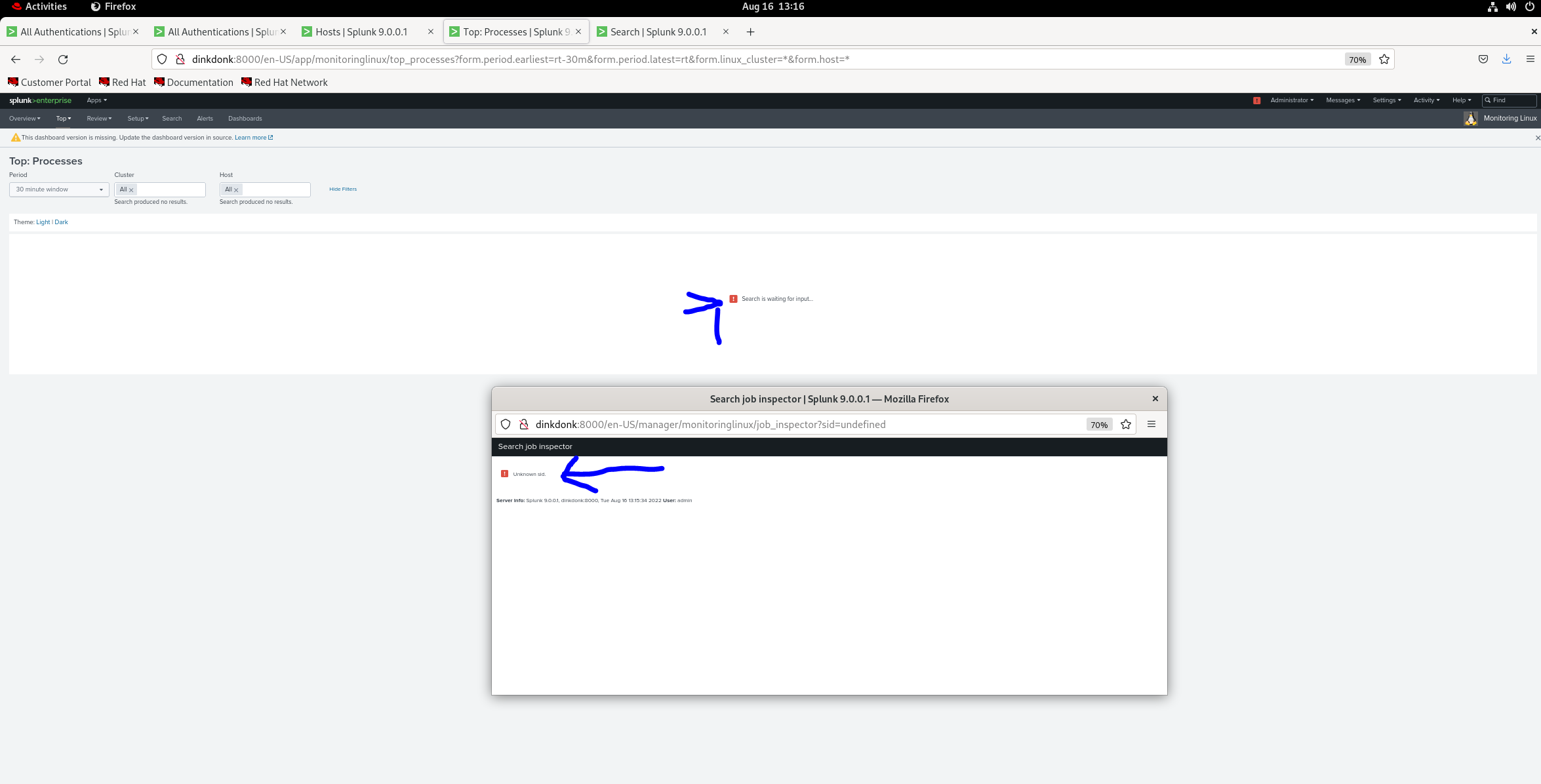 Solved How To Resolve This Unknown Sid Error Splunk Community