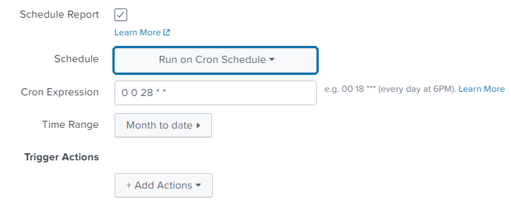 How To Use Cron Schedule To Automatically Send A R Splunk Community