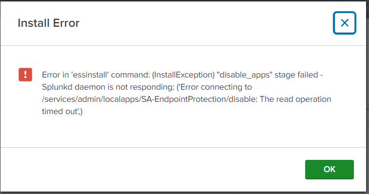 What Is This Error Unknown Search Command Essins Splunk Community