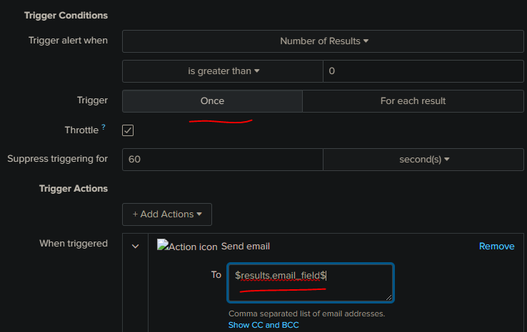 Solved: How to separate daily quarantine email report to e... - Splunk ...