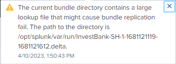 Knowledge bundle size issues - Splunk Community