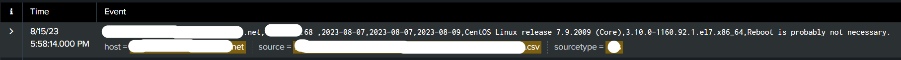Solved How To Extract Data From Csv Files Splunk Community