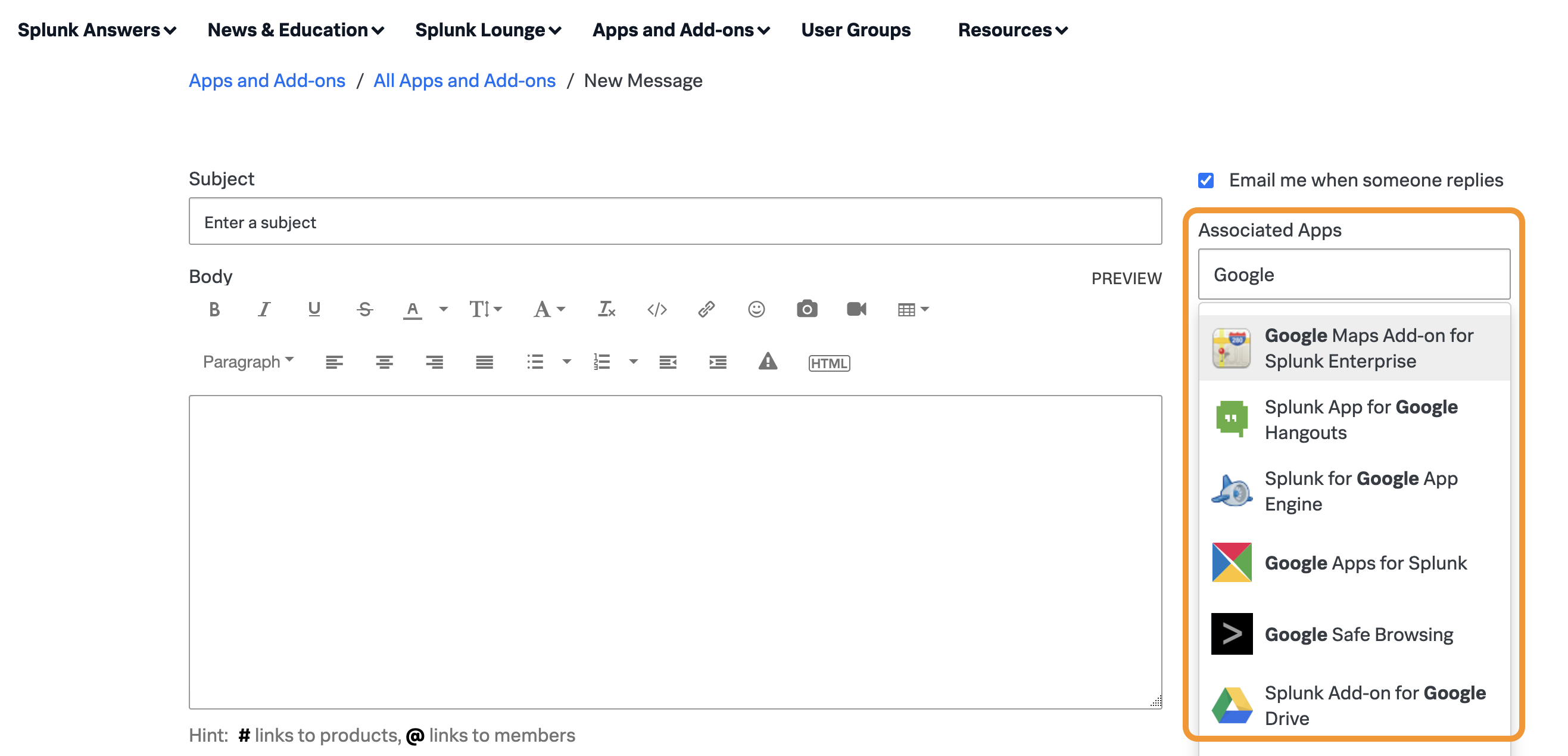 New! Splunkbase and Splunk Answers Integration - Splunk Community