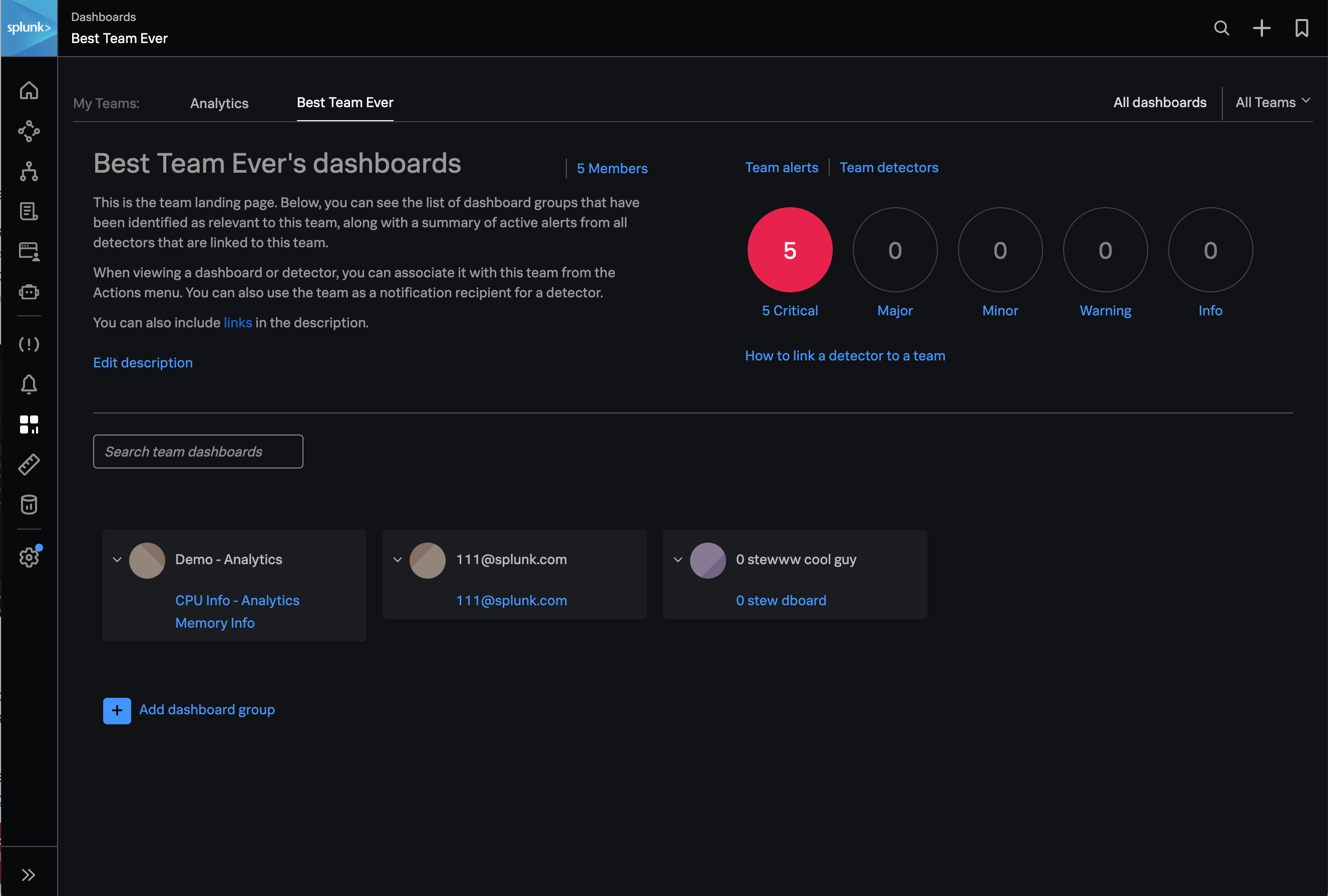 Observability | Updated Team Landing Page - Splunk Community