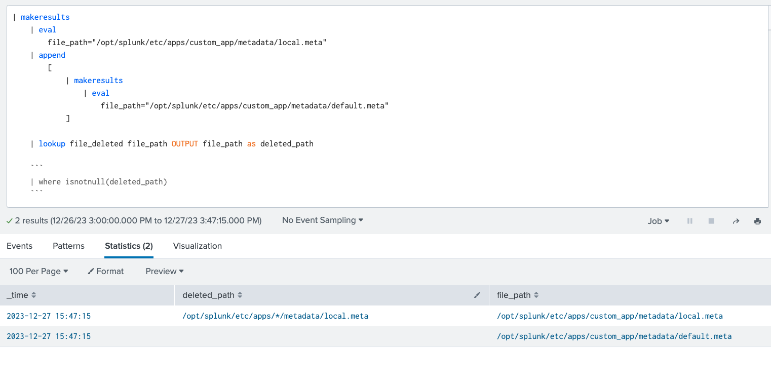 Solved: Compare fields without wildcards - Splunk Community