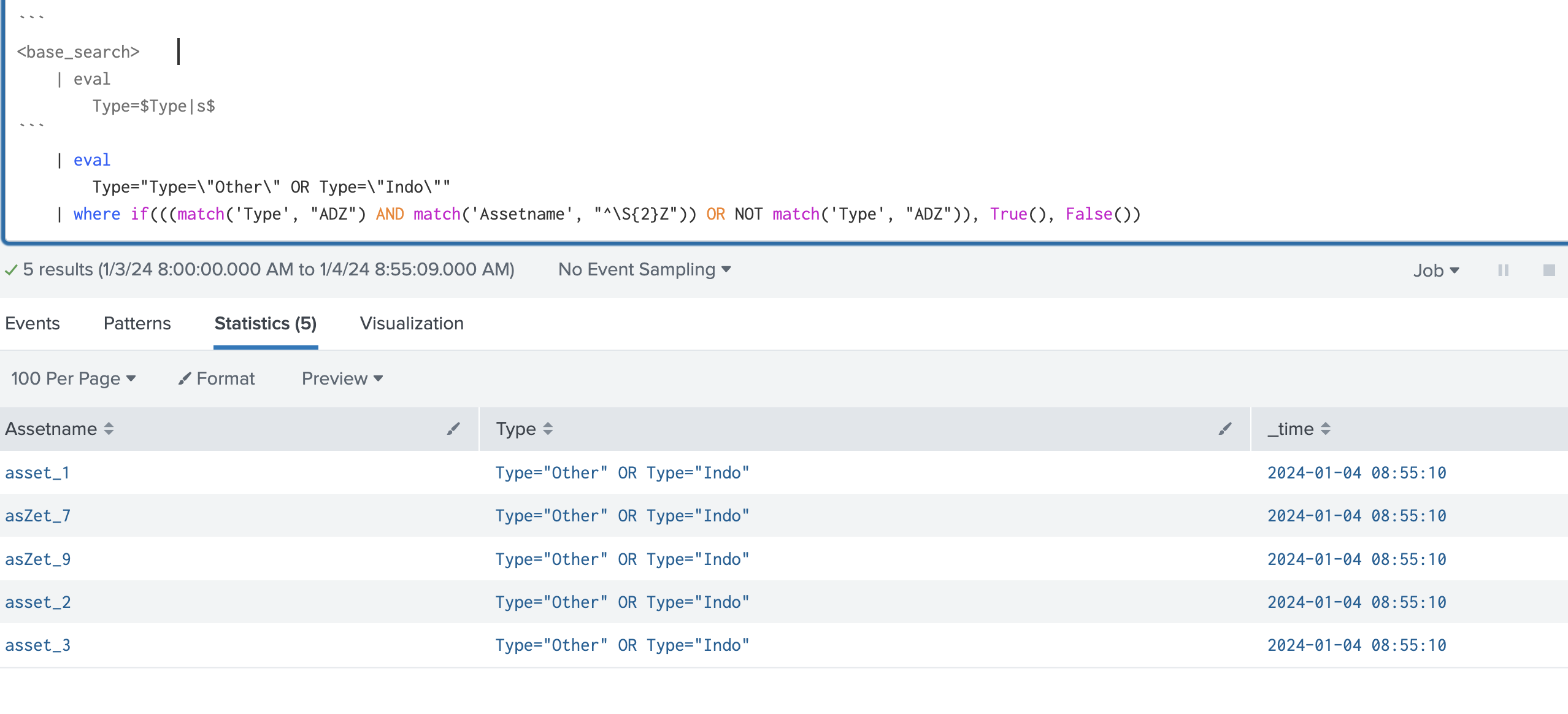Solved Filter Based On Token From Macro Splunk Community