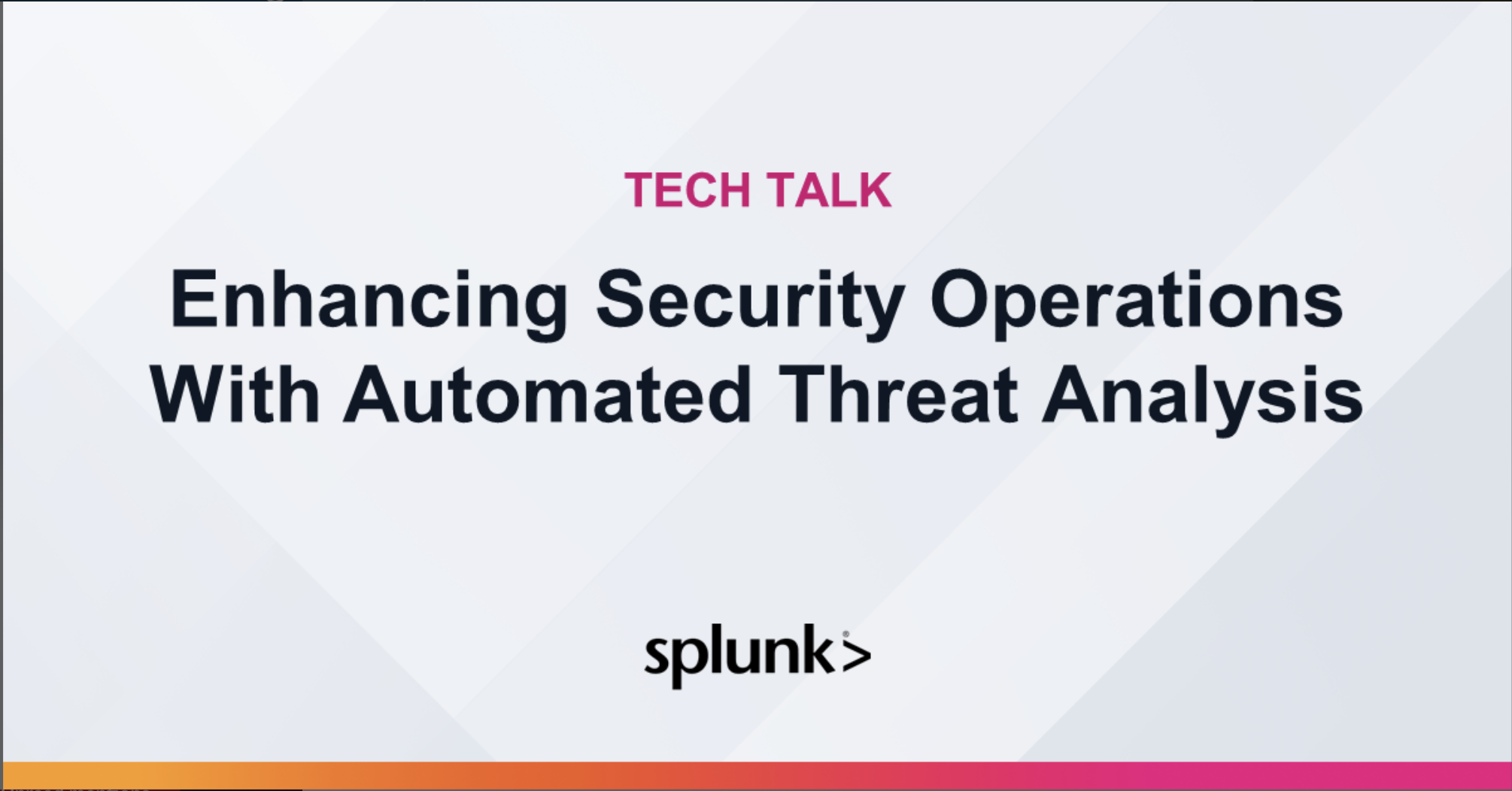 Enhancing Security Operations With Automated Threat Analysis