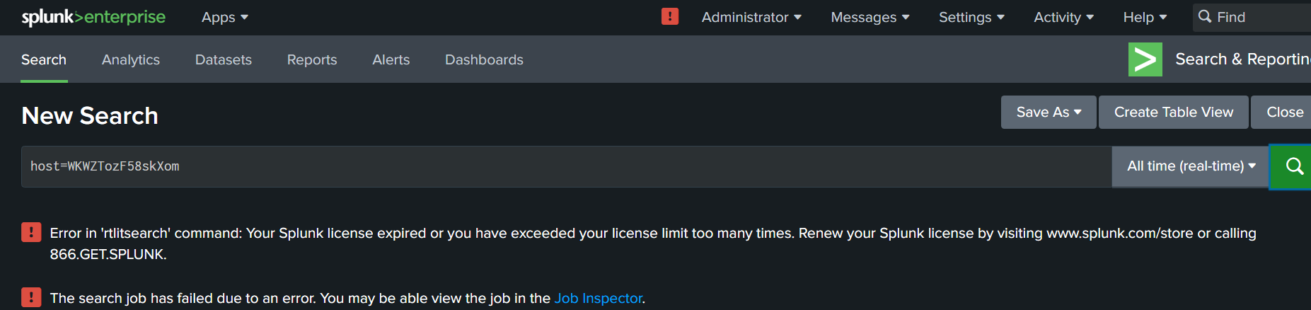 Having errors as a beginner - Splunk Community