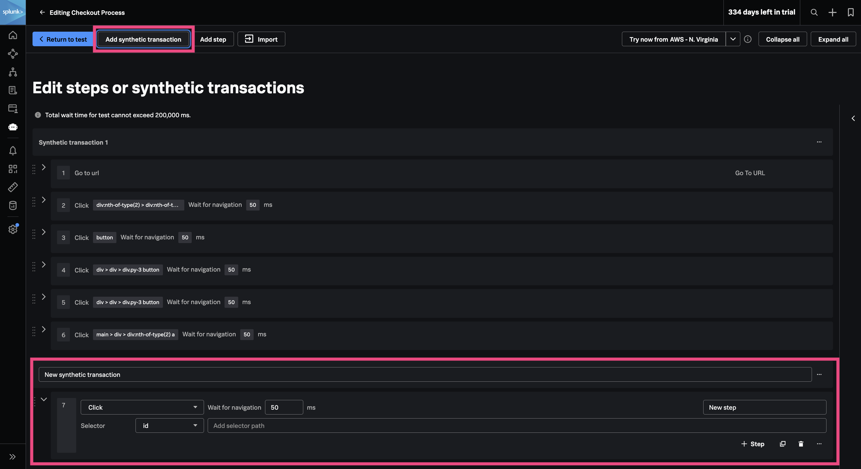 Building a Synthetic Monitoring Browser Test with ... - Splunk Community