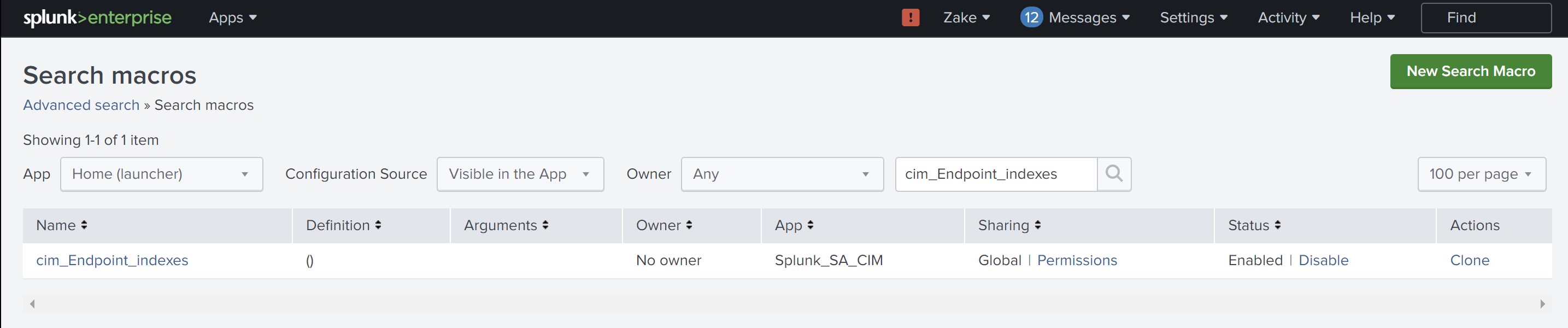 Cannot Get Data Index In Datamodel Splunk Community