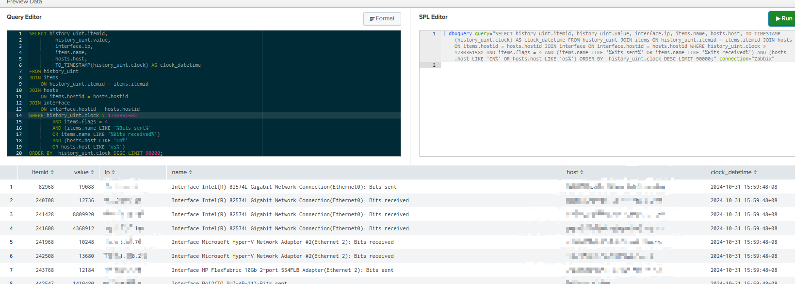 Db Connect Postgres Database Sql Statement Unix Ti Splunk Community 