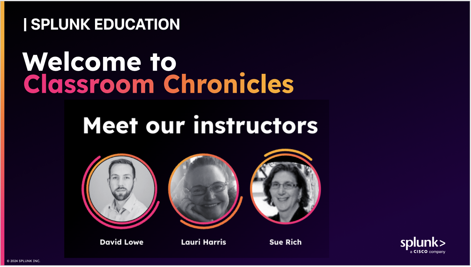 Splunk Classroom Chronicles: Training Tales and Te... - Splunk Community