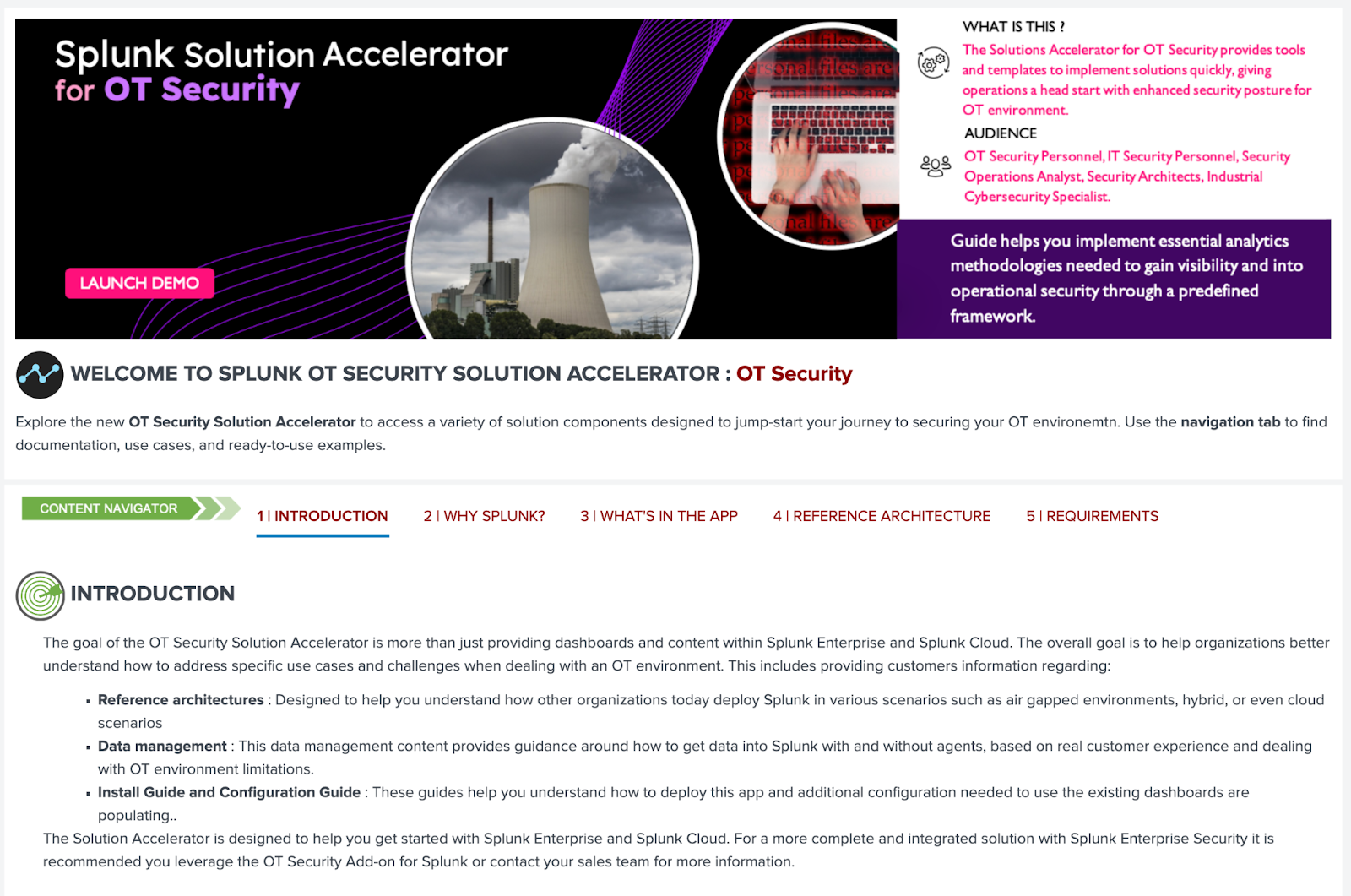 Industry Solutions for Supply Chain and OT, Amazon... - Splunk Community