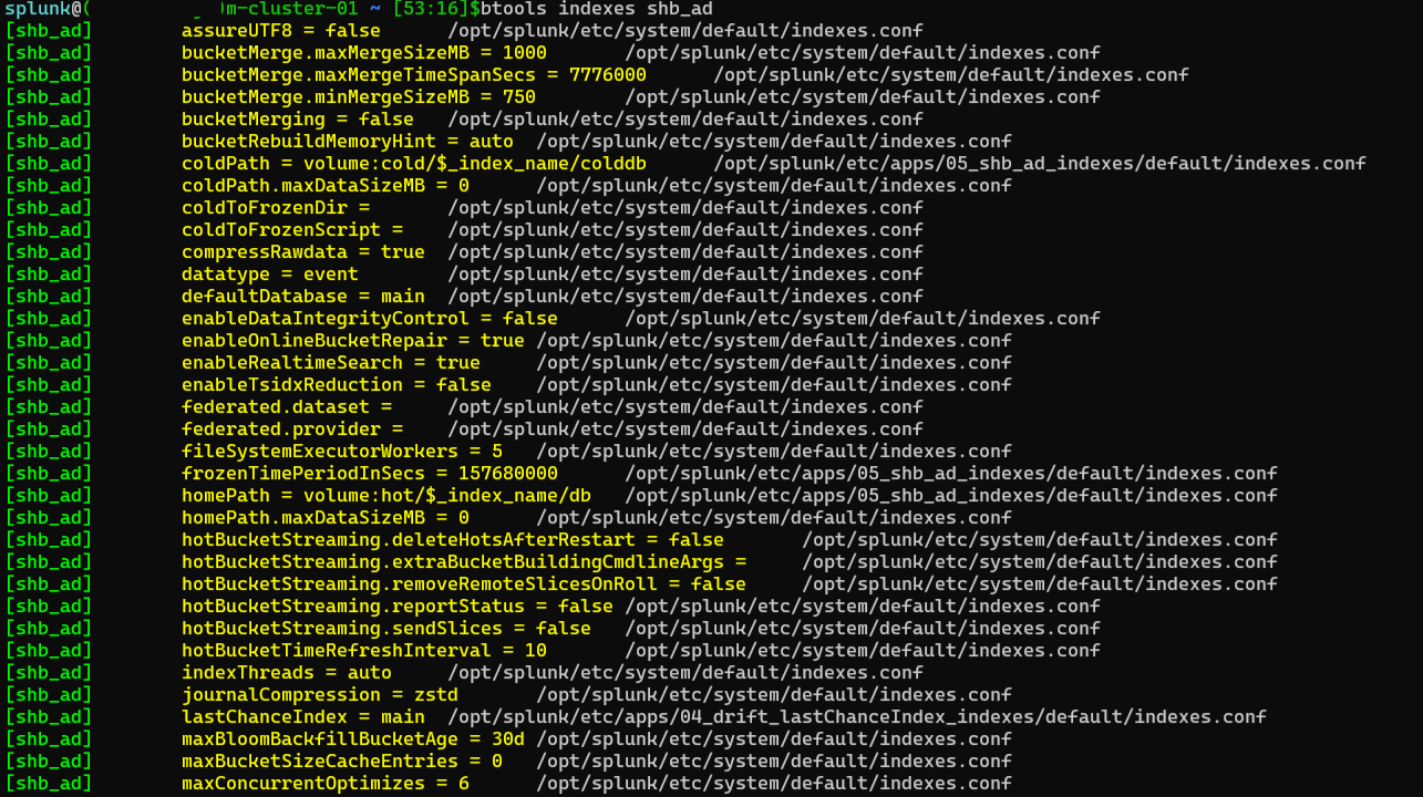 Btools, the big brother of btool (tools, not a qu... - Splunk Community
