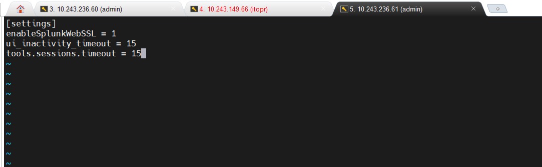 Solved How Configure Idle Time Timeout In Splunk Web Splunk Community