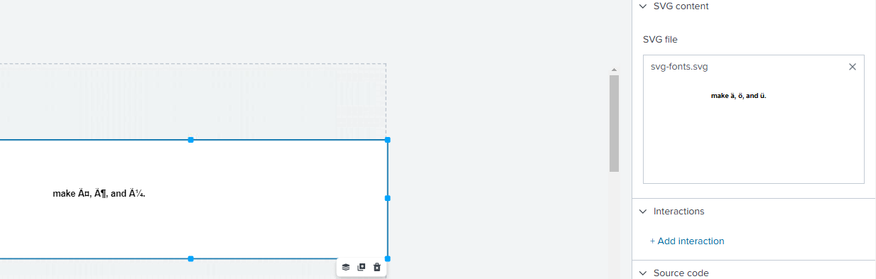 Choropleth SVG image character encoding - Splunk Community