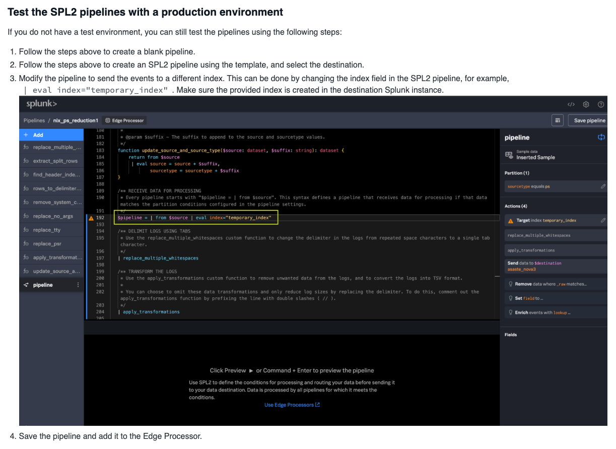 Performance Tuning the Platform, SPL2 Templates, a... - Splunk Community