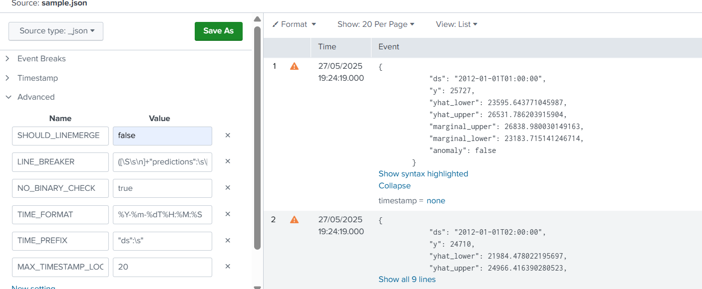 Solved: Need Proper props configuration for extracting dat... - Splunk ...