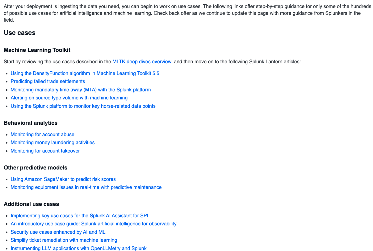 Getting Started with Splunk Artificial Intelligenc... - Splunk Community
