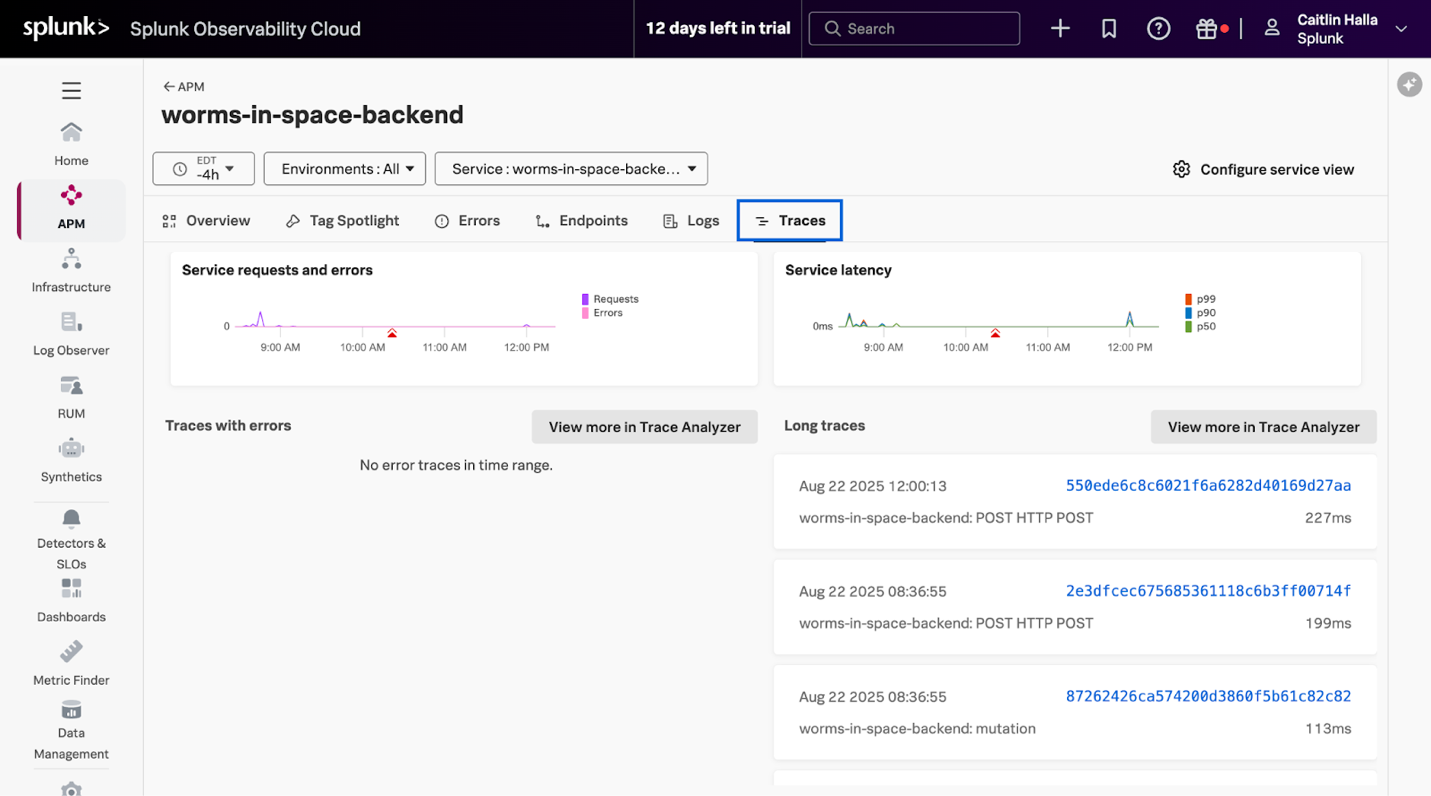 Manual Instrumentation with Splunk Observability C... - Splunk Community