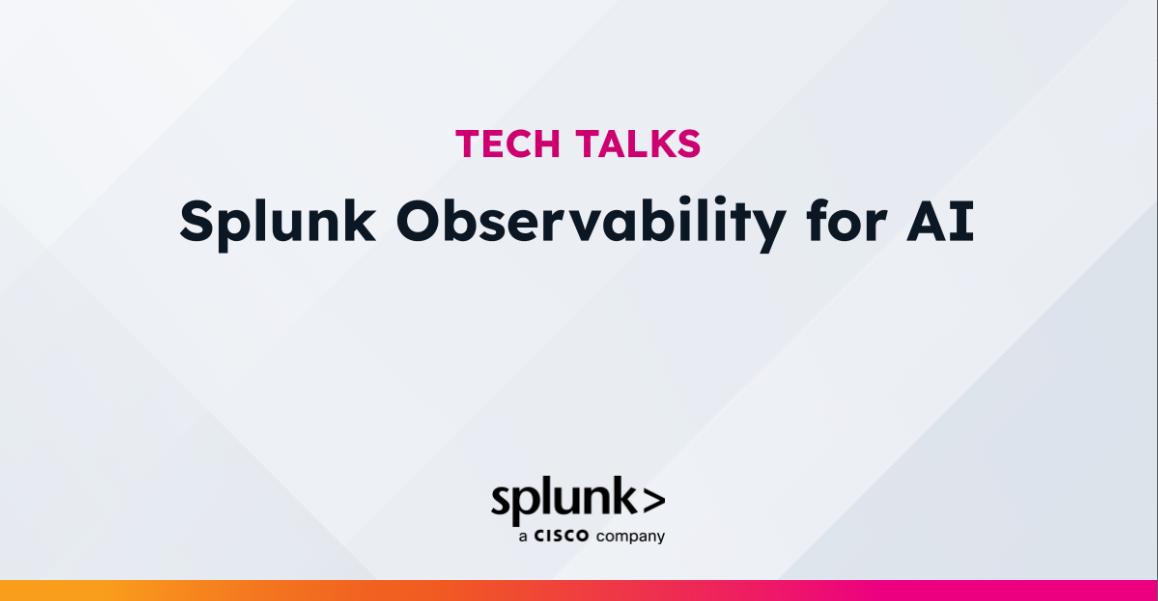 Splunk Observability for AI