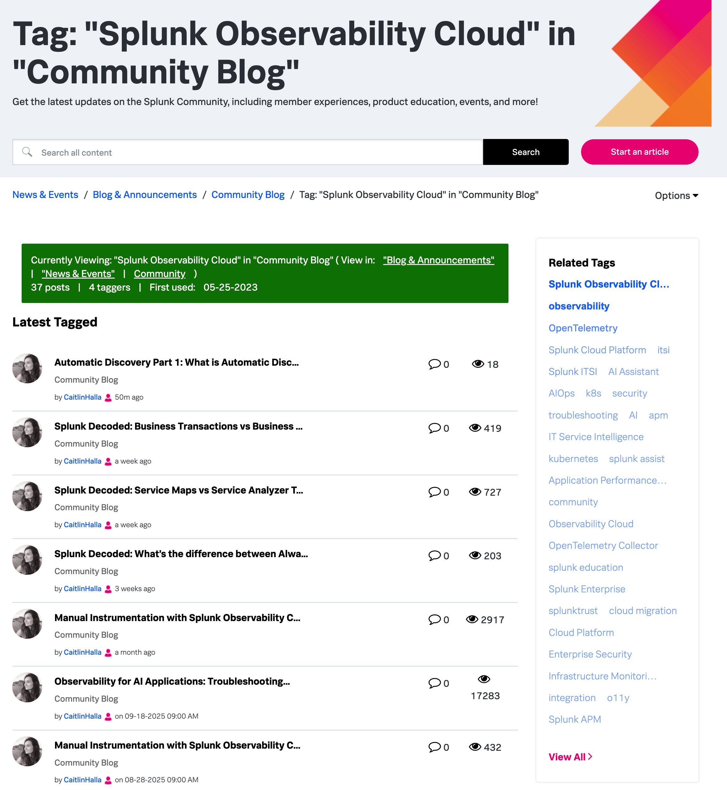 How do I use labels and tags to find what I need? ... - Splunk Community