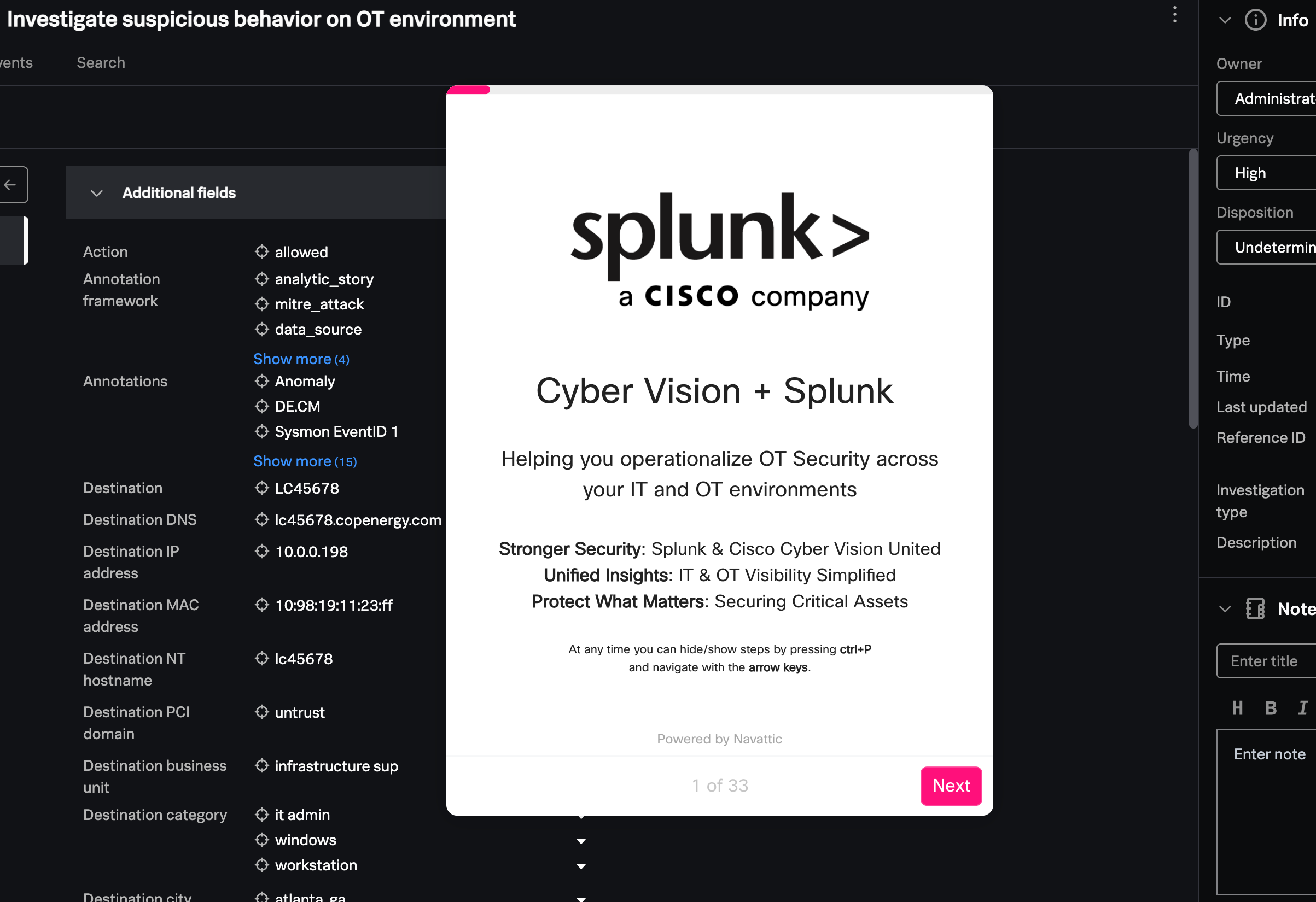 Cyber Vision Splunk Add-on