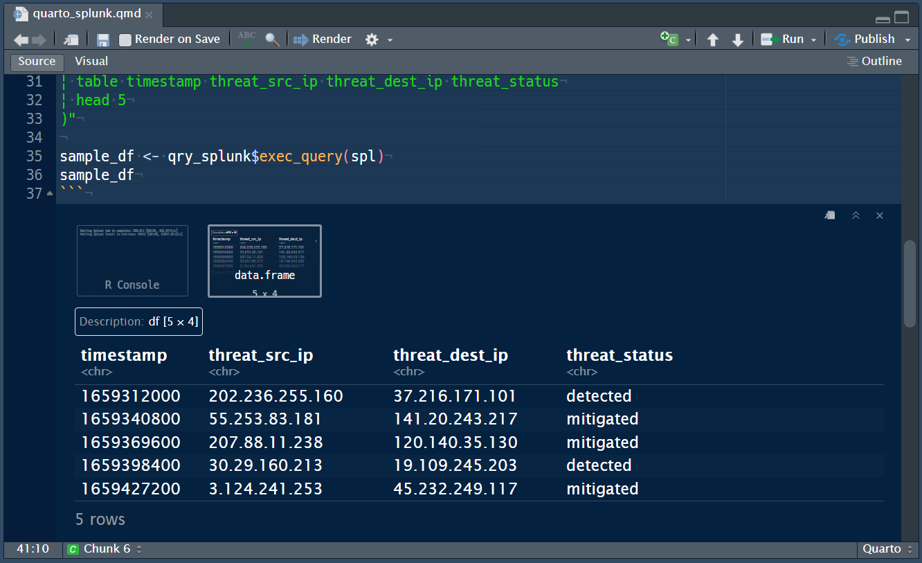 Integrating Splunk Search API and Quarto to Create... - Splunk Community