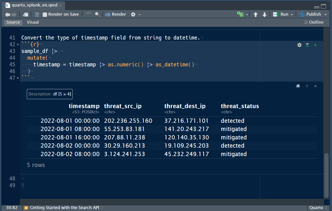 Integrating Splunk Search API and Quarto to Create... - Splunk Community